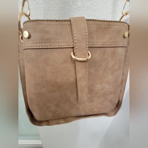 Calin collection | Bags | Nwt Tan Purse With Camo Guitar Strap | Poshmark